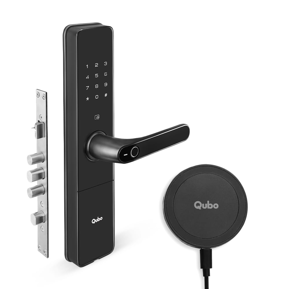QUBO Smart Door Lock Select from Hero Group | 6-Way Unlocking ...