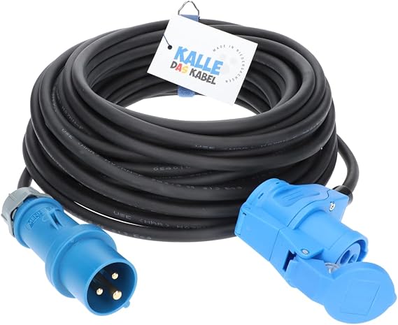 KALLE DAS KABEL CEE Verlängerung 230V Campingkabel Wohnmobil-Kabel ...