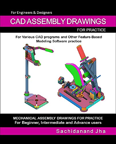 CAD ASSEMBLY DRAWINGS: Assembly Practice Drawings For Feature-Based 3D ...