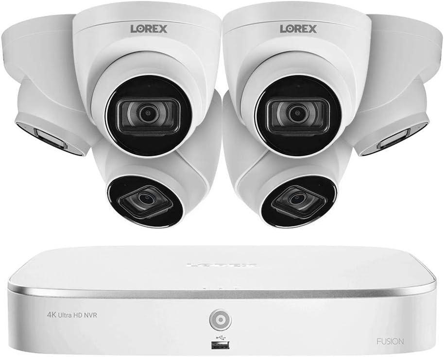 Amazon.com : 32-Channel NVR System with 4K (8MP) IP Dome Cameras with ...