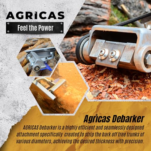 Snapklik.com : AGRICAS AGT014 Chainsaw Debarker, Log Peeler, And Tree ...