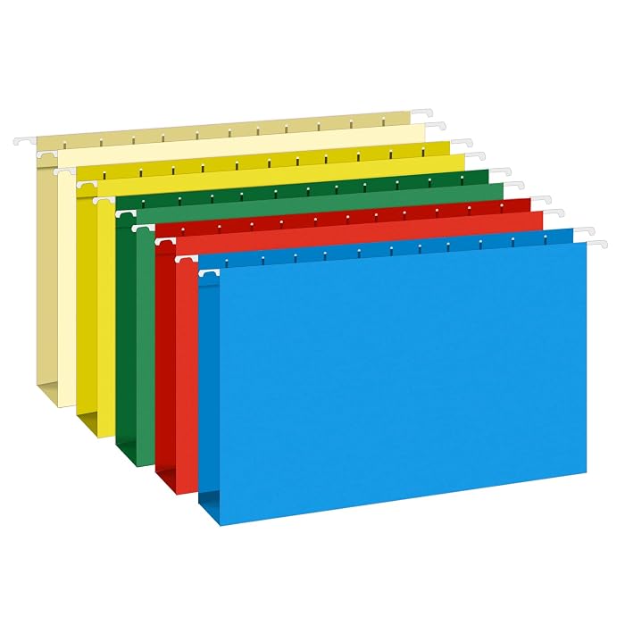 Buy HERKKA Extra Capacity Legal Size Hanging File Folders, 30 ...