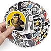 Amazon.com: Gorilla Stickers for Teens Boy Girls Kids|50 Pcs|Cute ...