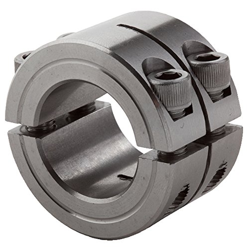 Climax Metal D2C-075-S Two-Piece Clamping Collar, Double Wide ...