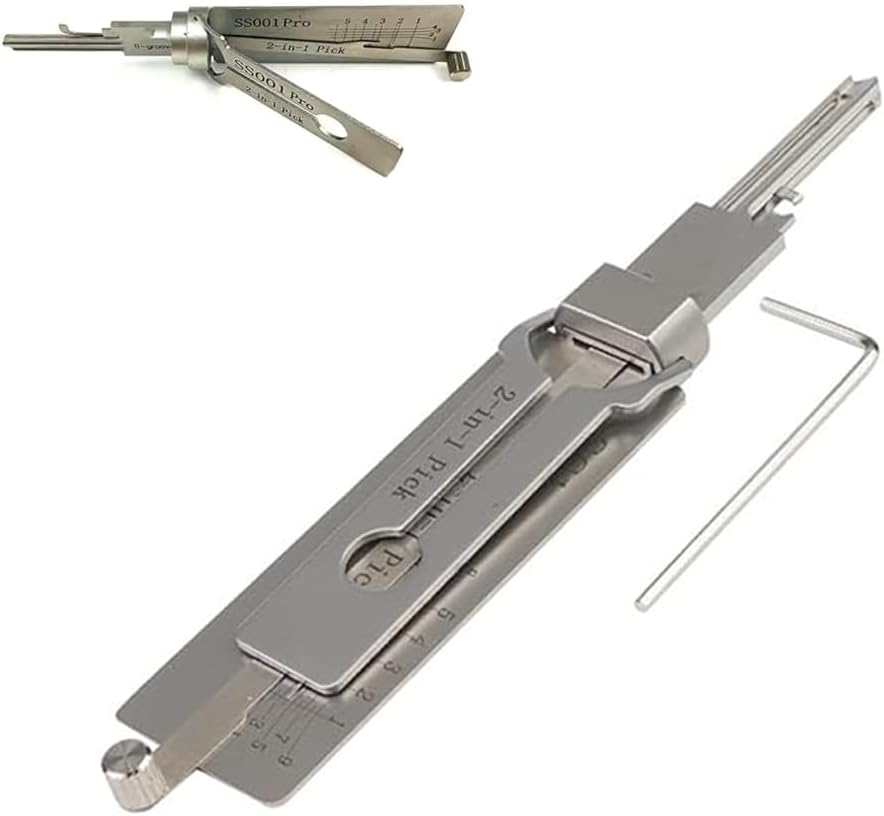 SchlüSseldecoder Master Key Decoder, Ss001 2-In-1aus Edelstahl ...