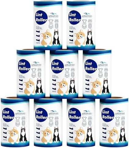Amazon.com: PetLovers Extra Sticky Lint Roller Ultimate Value Set 800 ...