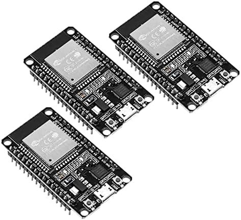ESP32 3Pcs ESP32S Placas de Desarrollo de 2,4 GHz de Doble núcleo WLAN ...