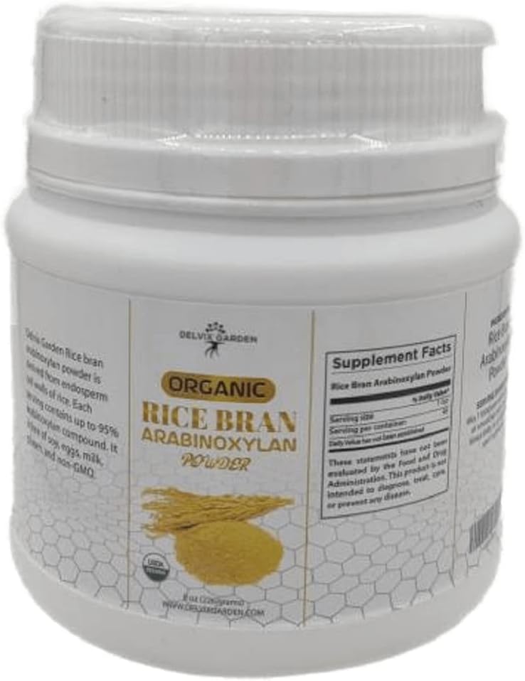 Amazon.com: Delvix Garden Arabinoxylan Supplement Powder, 8 oz Organic ...