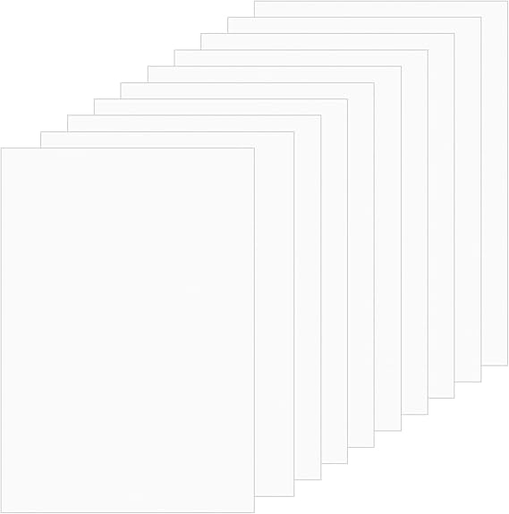 10 PCS Shrinky Dink Paper Shrink Plastic Sheets Shrinky Dink Sheets ...