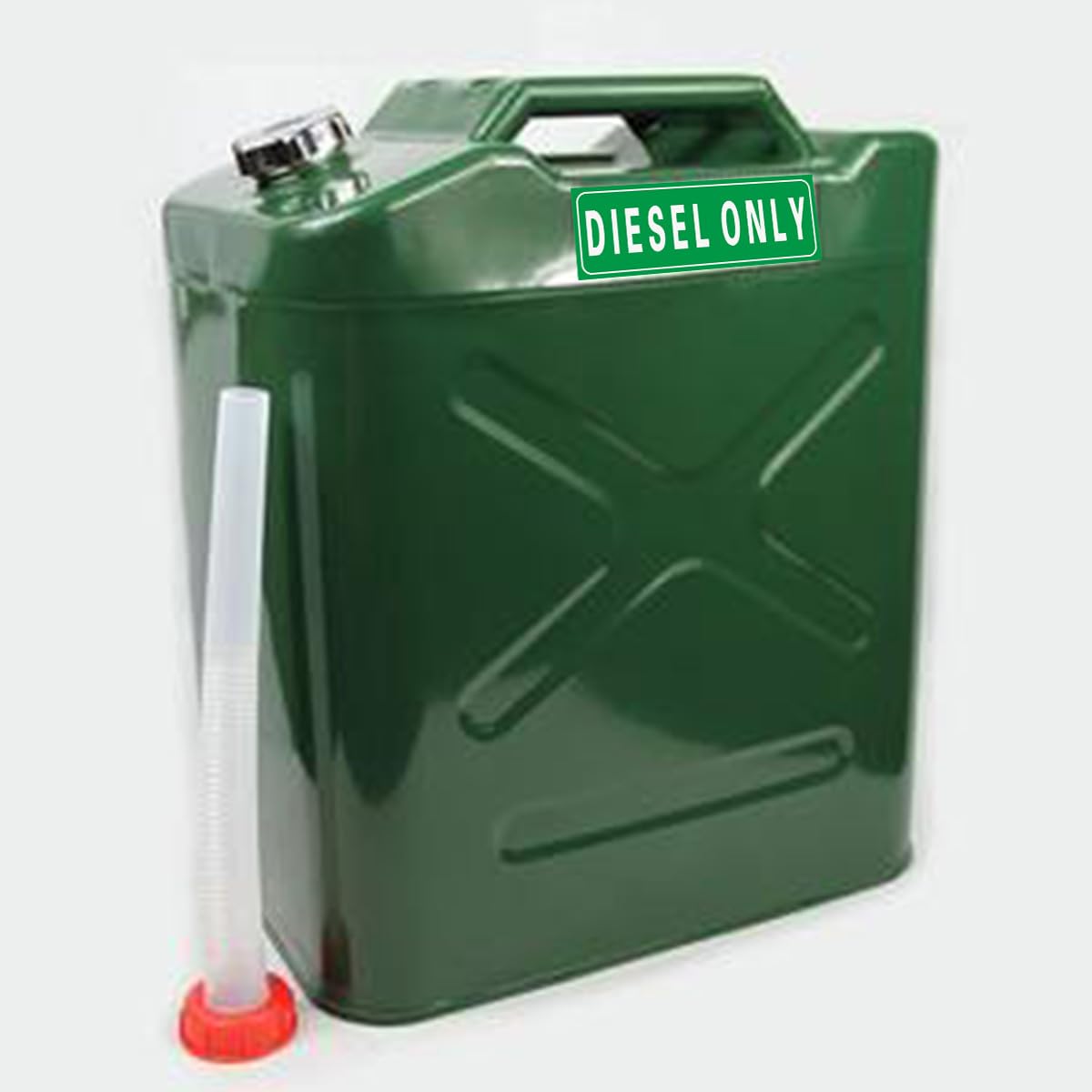 Snapklik.com : 6-Pack Diesel Only Labels - Heavy-Duty, Weatherproof ...