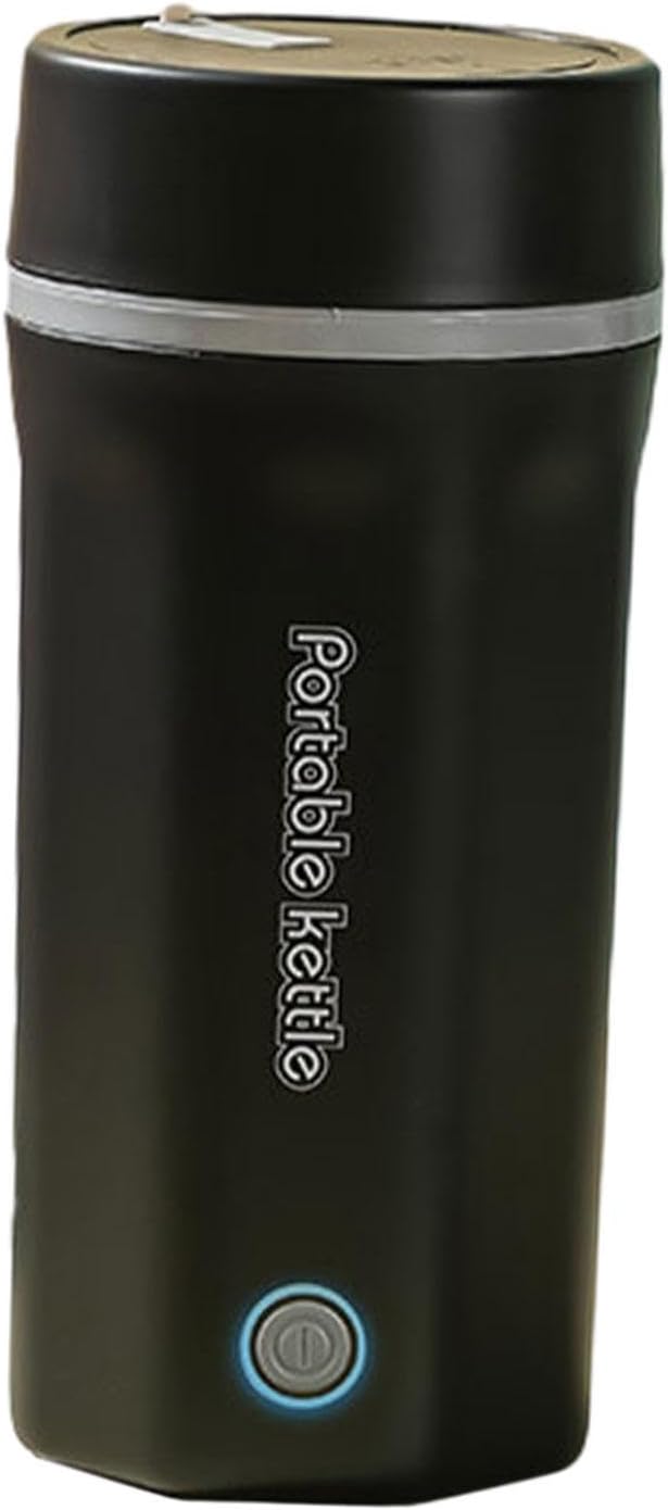 Amazon | Focustar 電気ケトル ポータブル トラベル 小型 350ML 旅行用 110V 5分急速沸かし 空焚き防止 真空断熱 漏れない 水筒 電気ポット 電気温水カップ ...