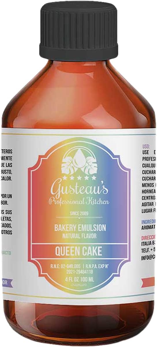 Amazon.com: Gusteau's - Queen Cake Flavor Bakery Emulsion, 4 fl oz ...