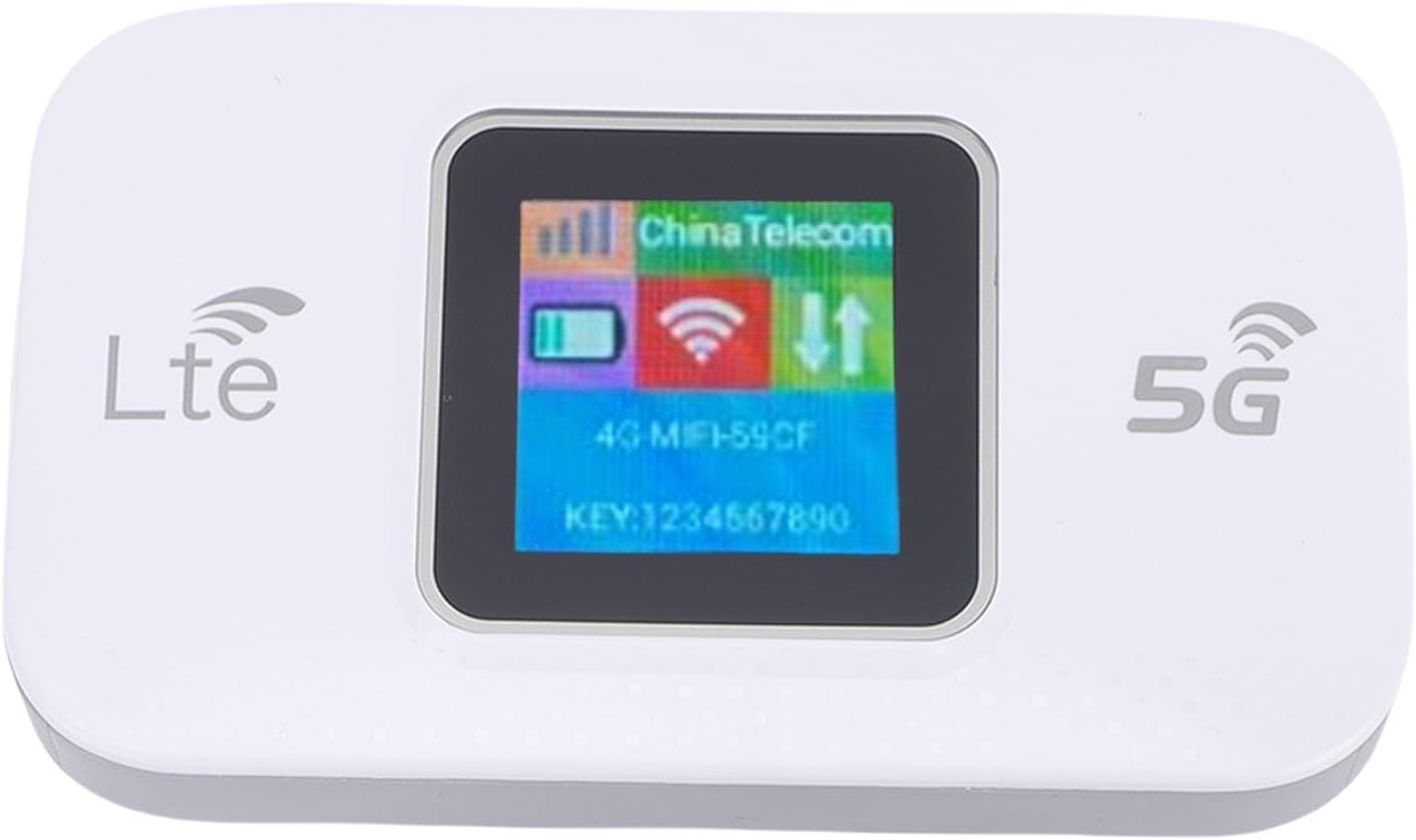 Amazon.com: Luocute 5G LTE 300Mbps Unlocked Mobile Hotspot Router with ...