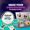 Personalised Stickers, Design Your Own Vinyl Decals Stickers Labels ...