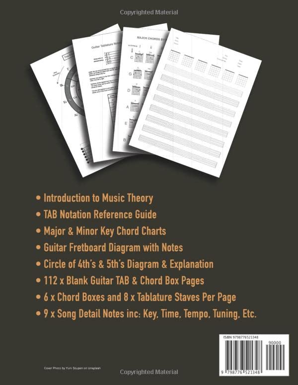 Snapklik.com : Guitar TAB Book