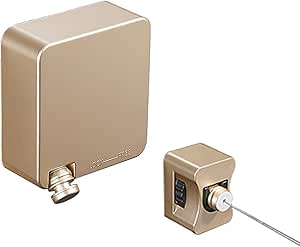 Amazon.co.jp: Retractable Laundry Line,Clothesline 6M Stainless Steel ...