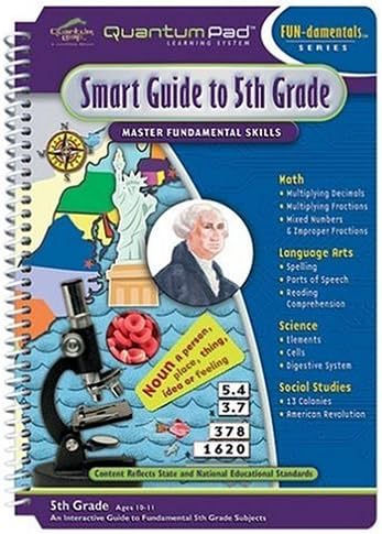 Quantum Pad Library: Smart Guide To Fifth Grade LeapPad Book : Buy ...