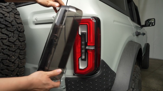 Auto Exterior Accessories Smoked Black Tail Light Covers For Ford ...