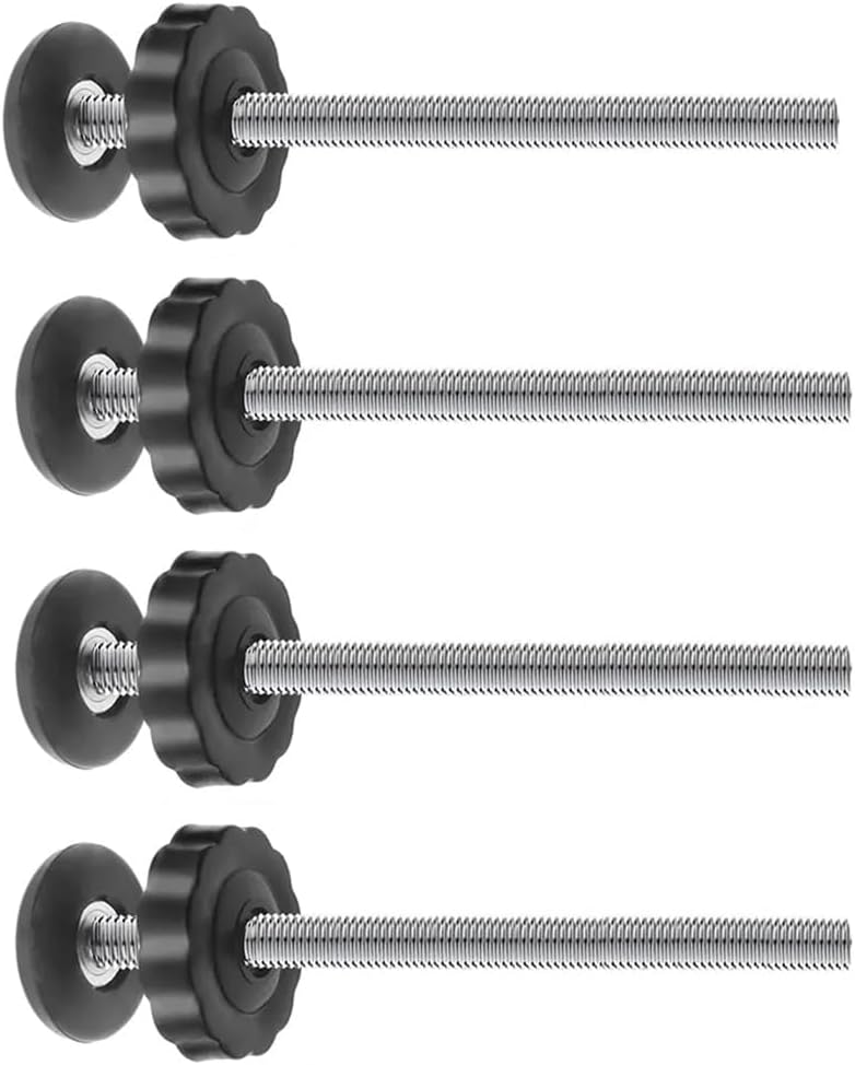 Amazon.com: 4 Pack M8 (8mm) Baby Gate Threaded Spindle Rod Replacement ...