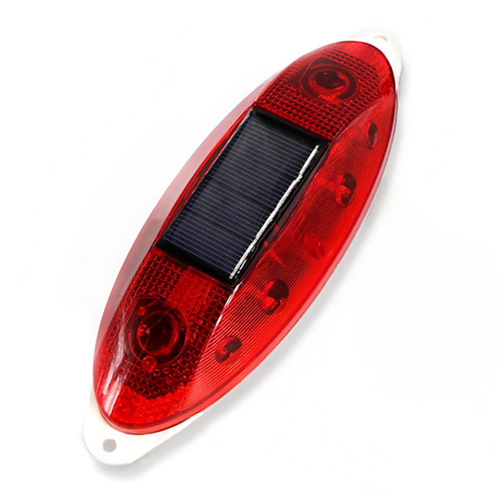 Snapklik.com : Aolyty Solar Strobe Warning Light Outdoor Waterproof ...