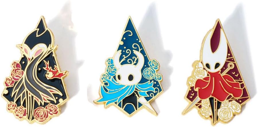 Amazon.com: Generic Game Hollow Knight Pins Set for Backpack Enamel Pin ...