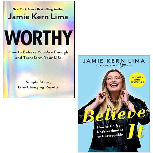 Jamie Kern Lima 2 Books Collection Set (Worthy How to Believe You Are Enough and Transform Your ...