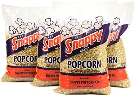 Amazon.com: Snappy White Popcorn Kernels for Popping with Popcorn ...