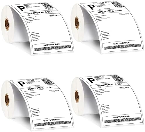 Amazon.com: AKOLABEL 4x6 Inch Thermal Labels, Shipping Label Paper 500 ...