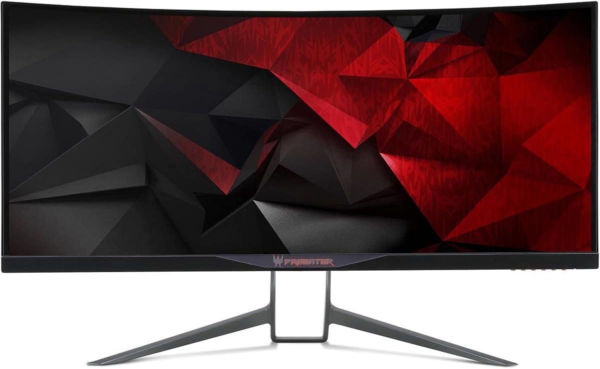 Amazon.com: Acer Predator X34 GSbmiipphuzx 1900R Curved 34" UltraWide ...