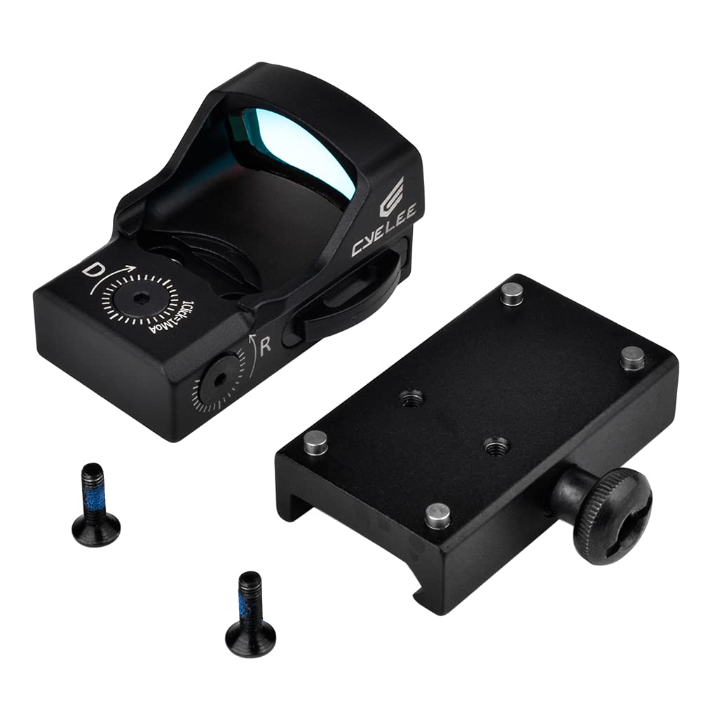 Cyelee Red Dot Sight for Pistol, Micro 3.5 MOA Reflex Sight Fit 1.9In ...