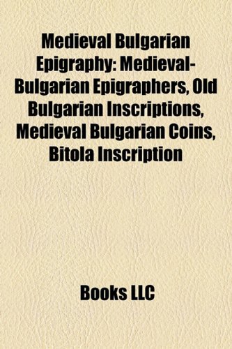 Amazon.co.jp: Medieval Bulgarian Epigraphy : 本