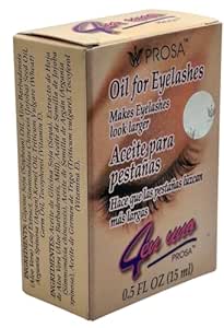 Amazon.com: PROSA 4 en uno aceite para crecer y alargar pestanas-oil ...