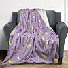 Amazon.com: iicvueu Usagi Blanket Rabbit Moon Pattern Throw Blanket ...
