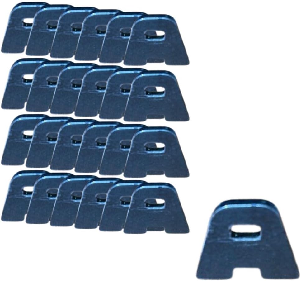 Amazon.com: (25) -Weldable Steel Cable Tie Mounts -Small Metal Cable ...