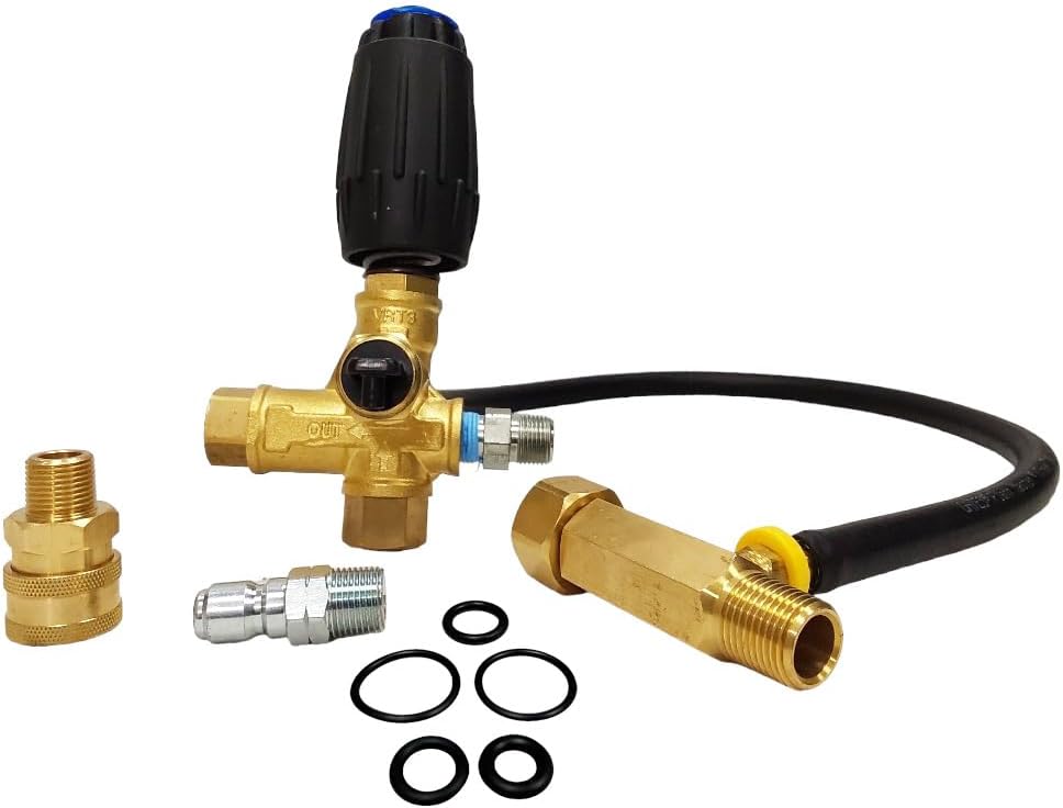 Amazon.com: proven part Adjustable Unloader Up to 4500PSI Kit Fits VRT3 ...