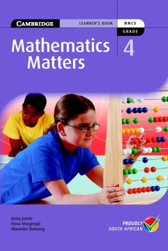 Amazon | Mathematics Matters Grade 4 Learner's Book | Jooste, Zonia ...