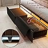 Amazon.com: IKIFLY California King Bed Frames with Dustproof Storage ...