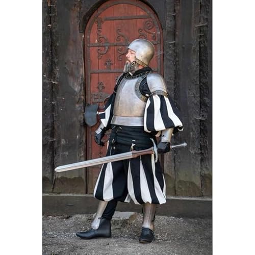 Knightly Armor Suit Medieval Combat Wearable Body Armor for LARP ...