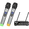Amazon.com: GTD Audio 4x800 Adjustable Channels UHF Diversity Wireless Cordless Handheld ...
