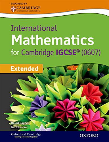 International Mathematics for Cambridge IGCSE (extended) eBook : David ...