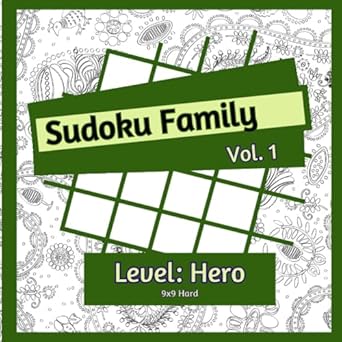 Family Sudoku: Level Hero: 9x9 Grid, Hard: Zimin, Aria: 9798861027496 ...