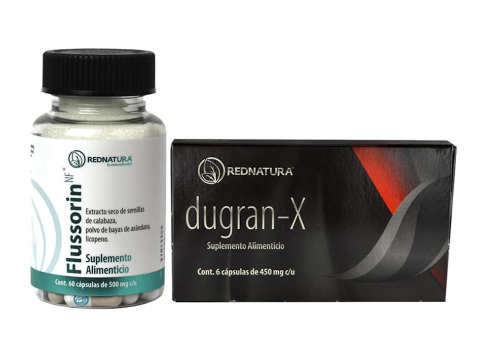 Flussorin y Dugran-X Rednatura - DUO MEN POWER (Vitalidad + Rendimiento ...