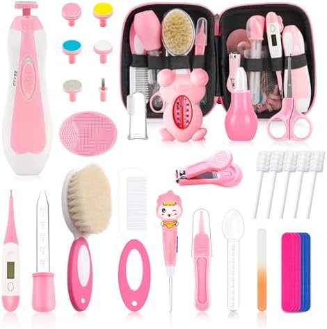 Amazon.com: Baby Healthcare and Grooming Kit for Newborn Kids, 38PCS ...
