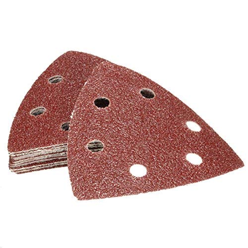 3NH® 100Pcs 60-240 Grit Triangle Sing Sheets Paper With Ser Grinder ...