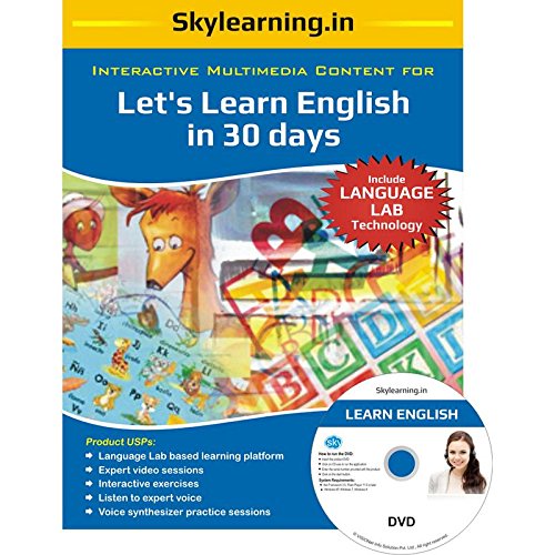 Buy Lets Learn English in 30 Days CD/DVD Combo Pack Book Online at Low ...