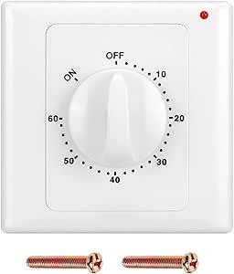 Amazon.com: BIAOJANG Time Switch Sockets Countdown Timer Digital Timer Control Switch Socket ...
