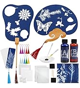 Amazon.com: Csyidio 37 Pieces Cyanotype kit Include 2 Component ...
