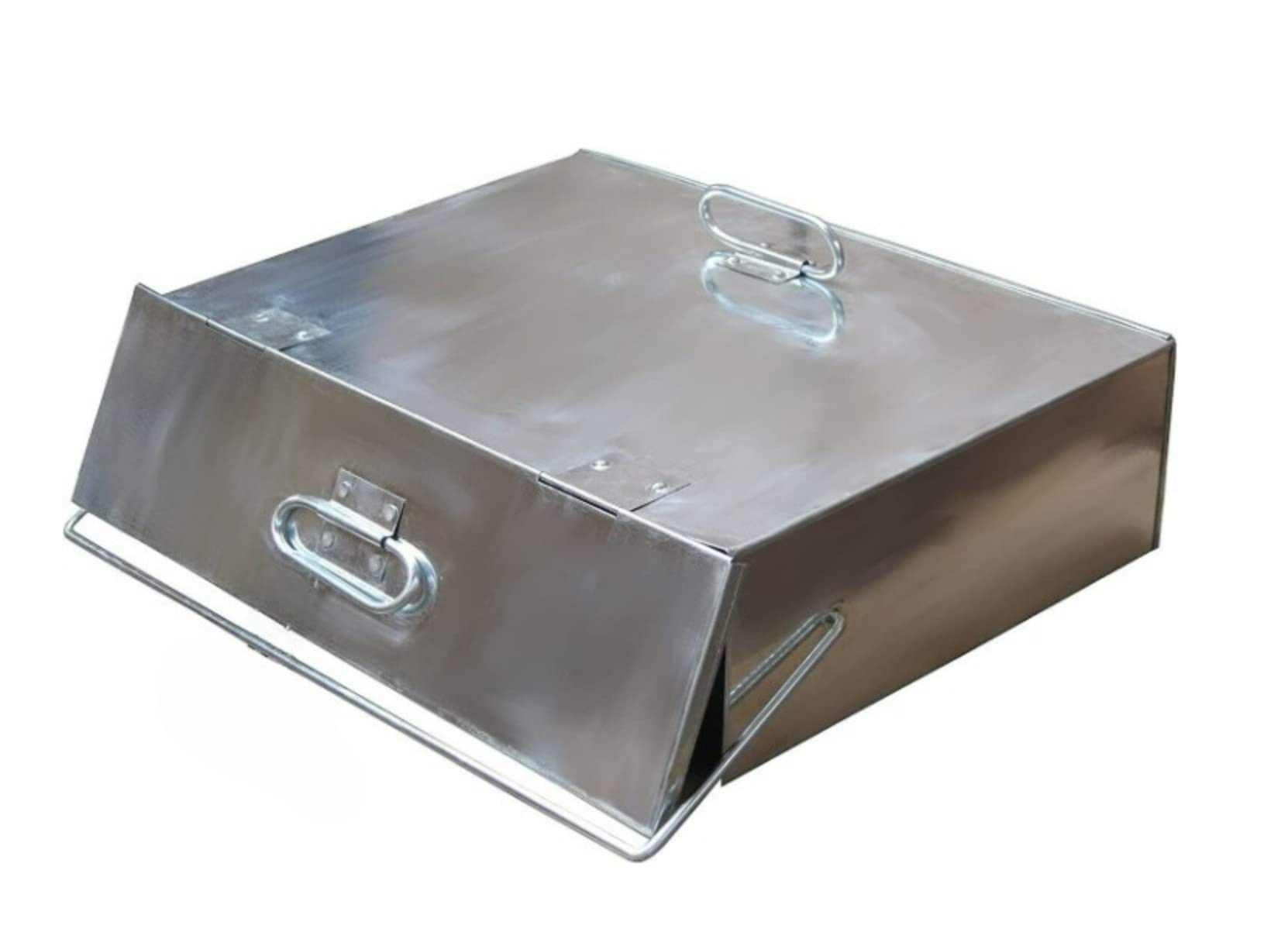 Unibos | Heavy Duty | Metal Ash Carrier | Ash Bucket with Lid & Handle ...