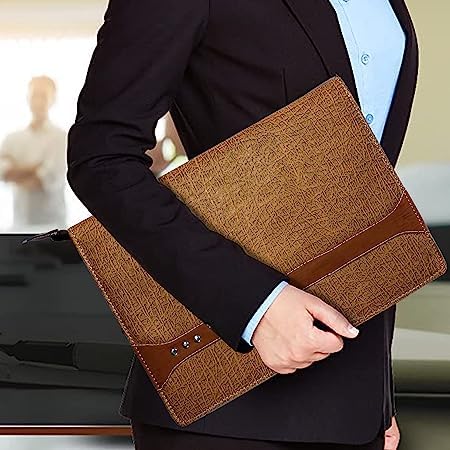 VOFFY B4 Business Presentation PU Leather File Folders Professional ...