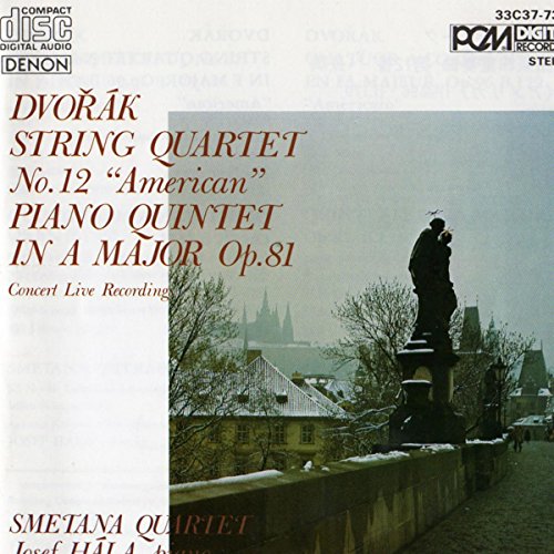 Antonin Dvorak: String Quartet No. 12 "American" & Piano Quintet in A ...